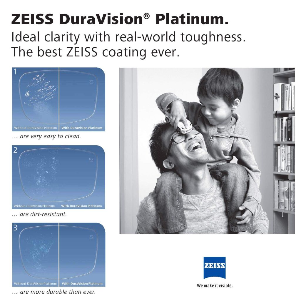 ZEISS DuraVision® Platinum Lenses - Luxotix