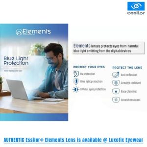 Essilor® Elements Lens - Luxotix