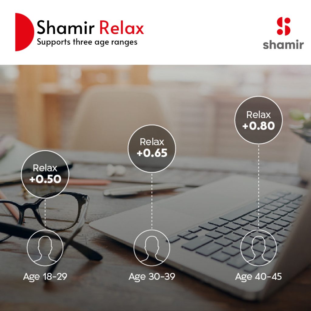 Shamir Relax™ Lens - Luxotix