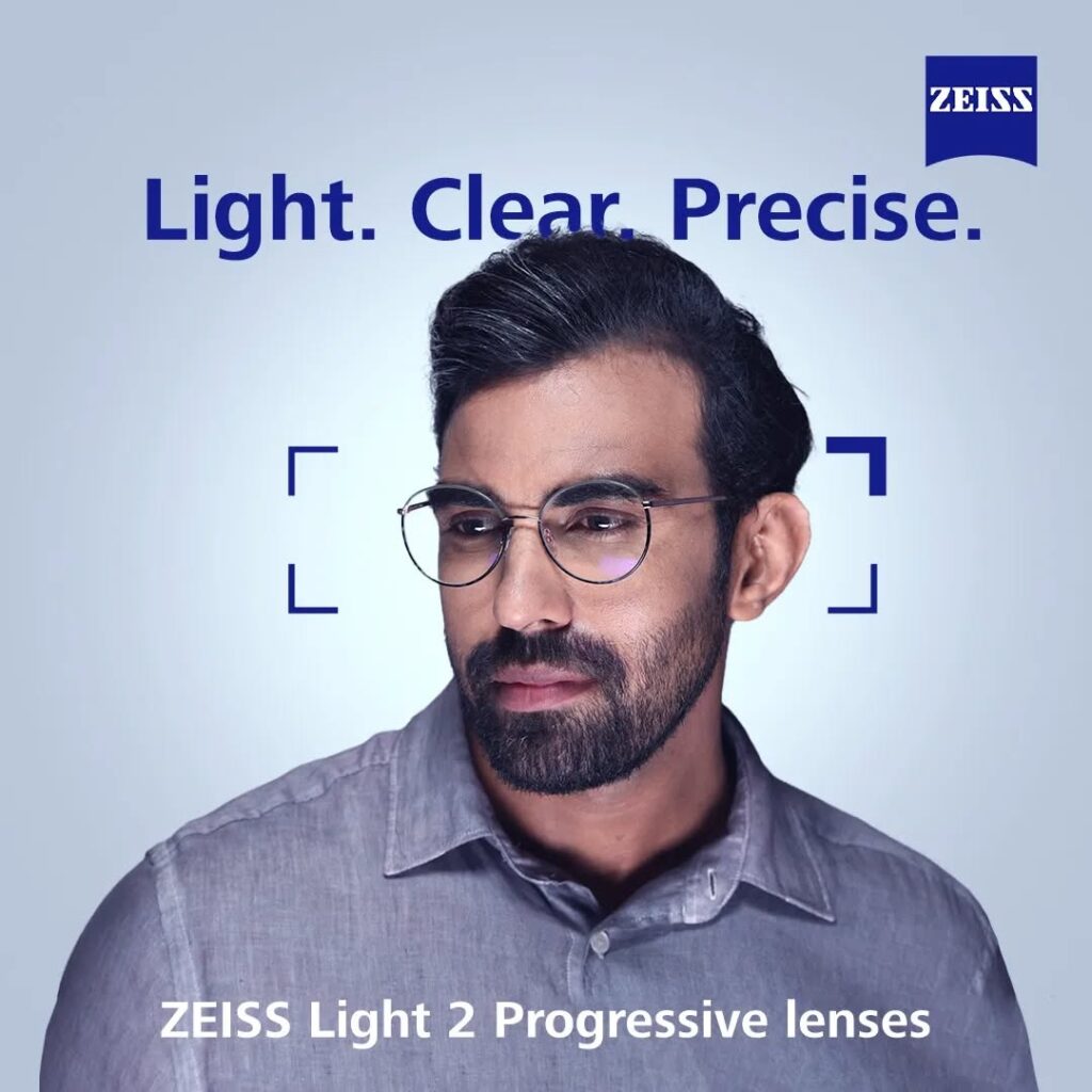 ZEISS Progressive Light 2 3Dv Lenses - Luxotix