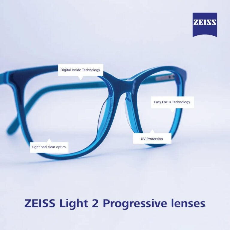 ZEISS Progressive Light 2 3Dv Lenses - Luxotix