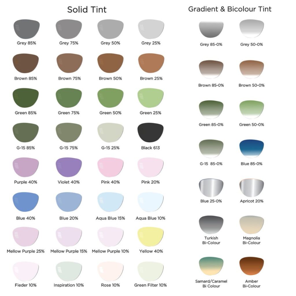 Tinted Lens (Single Vision) - Luxotix