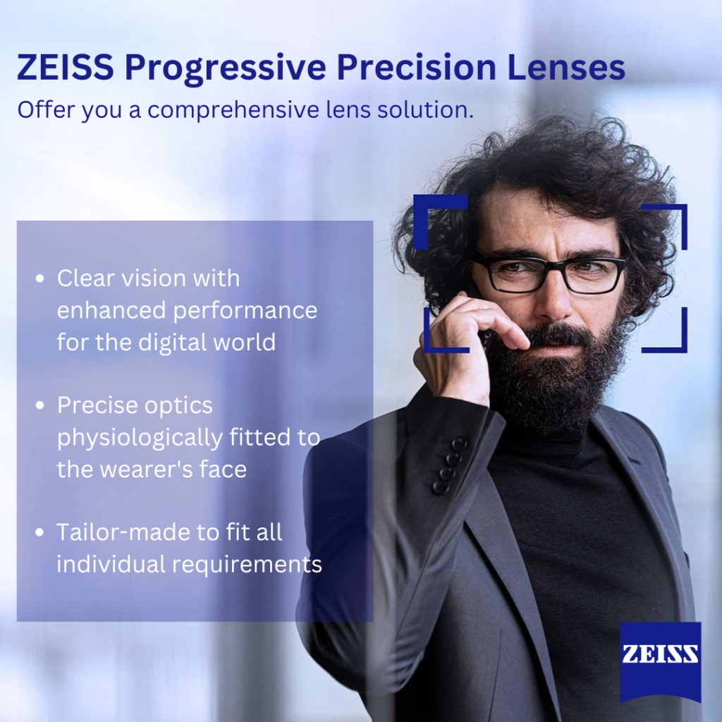 Zeiss Progressive Precision Pure Lenses - Luxotix