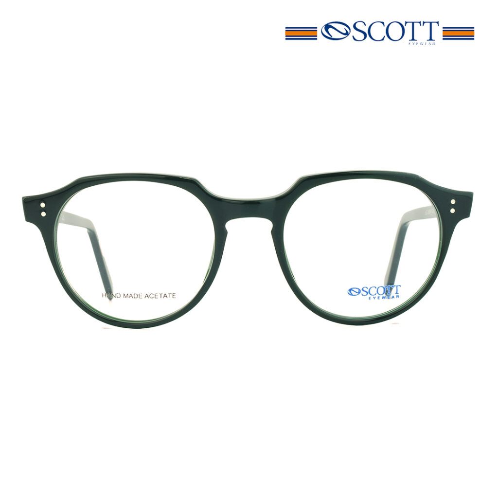 Scott SC 696A C3 Dark Green Eyeglasses - Luxotix