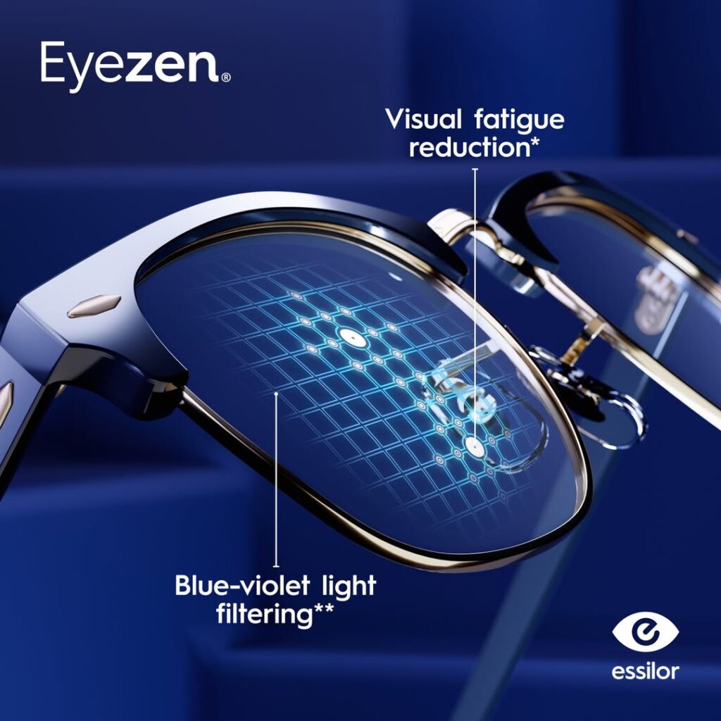 Crizal® Eyezen Lens™ - Luxotix