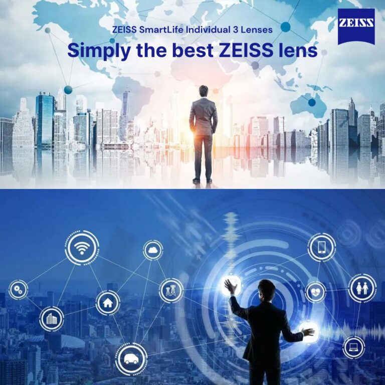 ZEISS SmartLife Single Vision Individual 3 Lenses - Luxotix